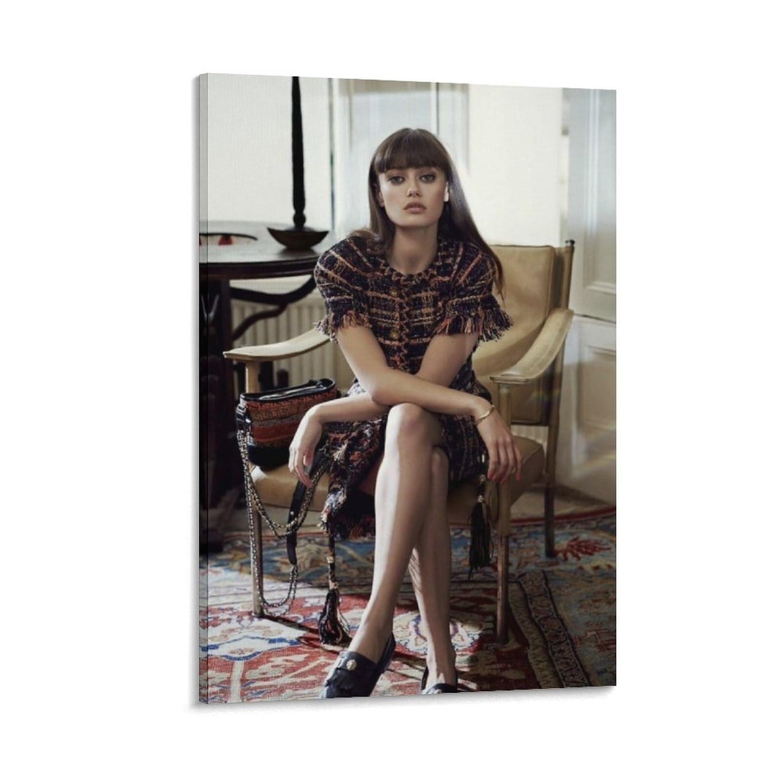 Ella Purnell Actress Poster (3) Canvas Wall Art Poster Decorative ...