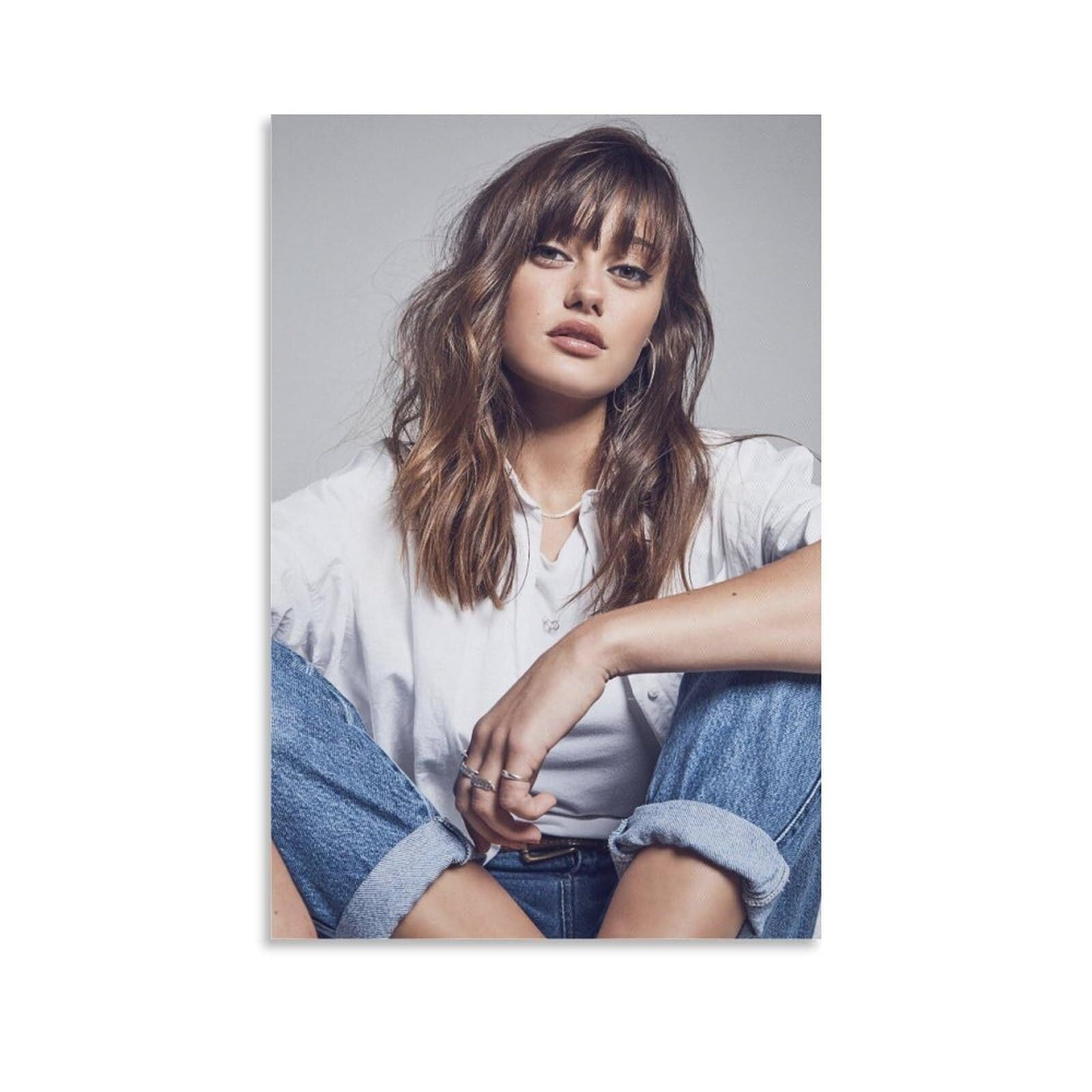 Ella Purnell Poster Actress (1) Picture Print Canvas Poster Wall Paint ...