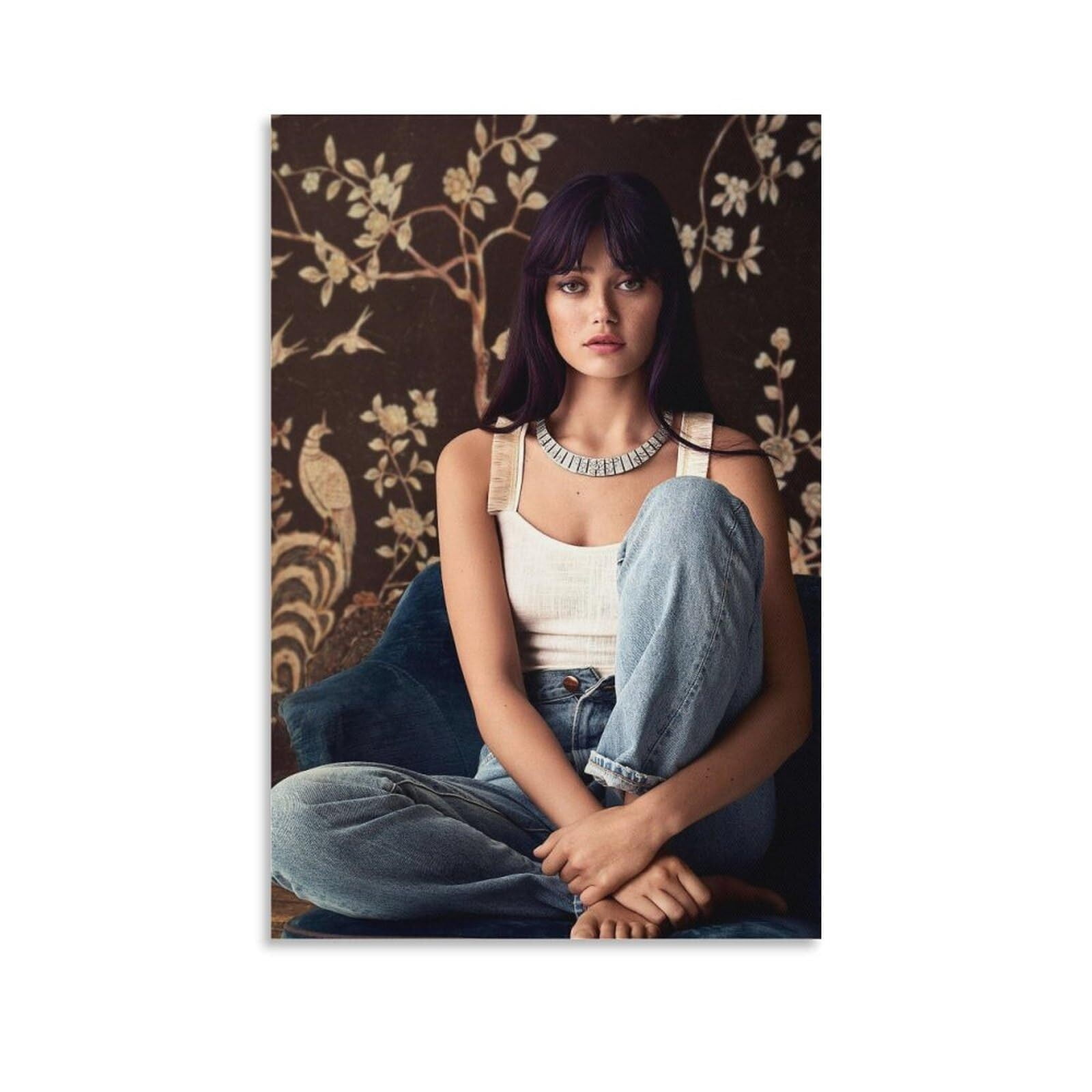 Ella Purnell Poster Actress (10) Gifts Canvas Painting Poster Wall Art ...