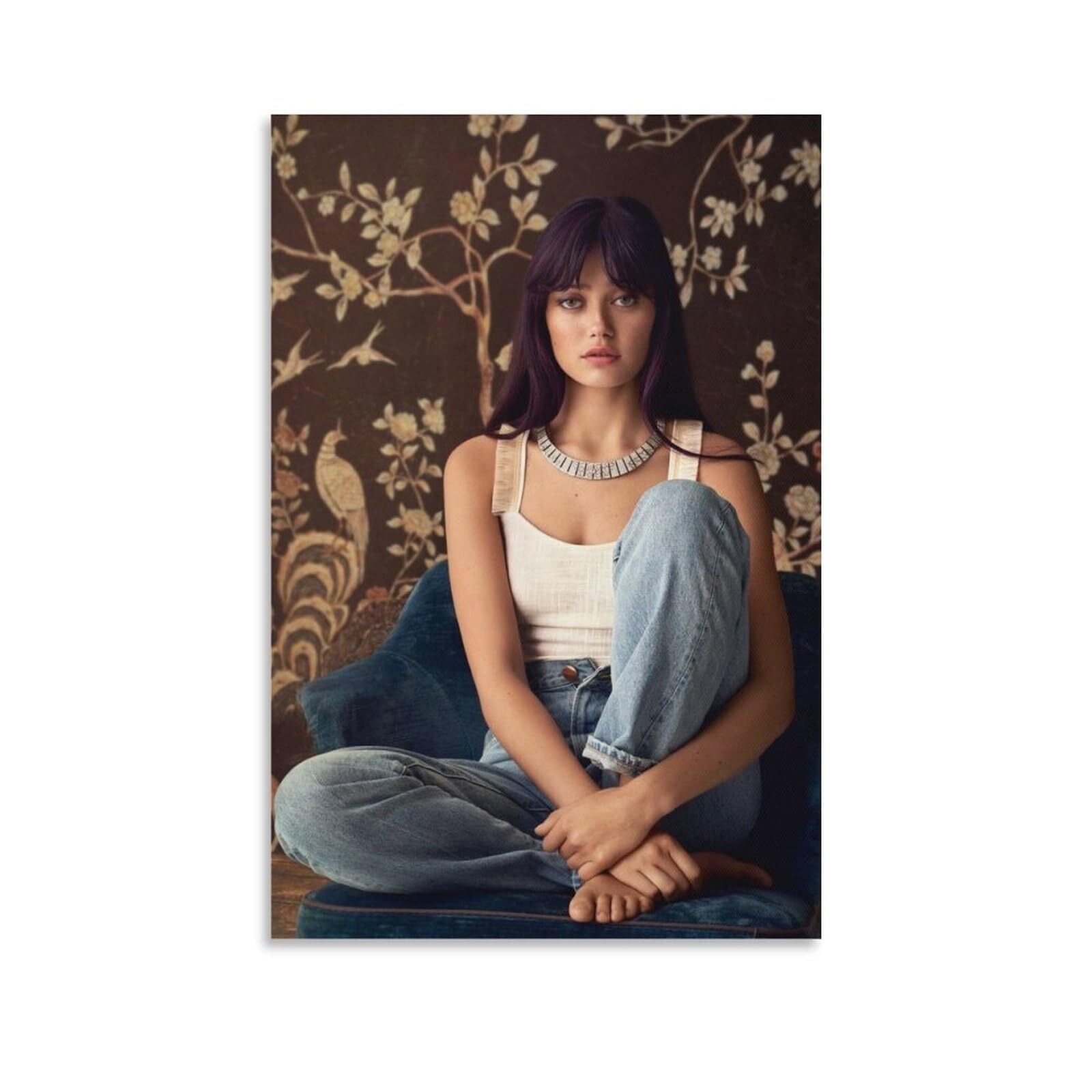 Ella Purnell Poster Actress (15) Print Photo Art Painting Canvas Poster ...