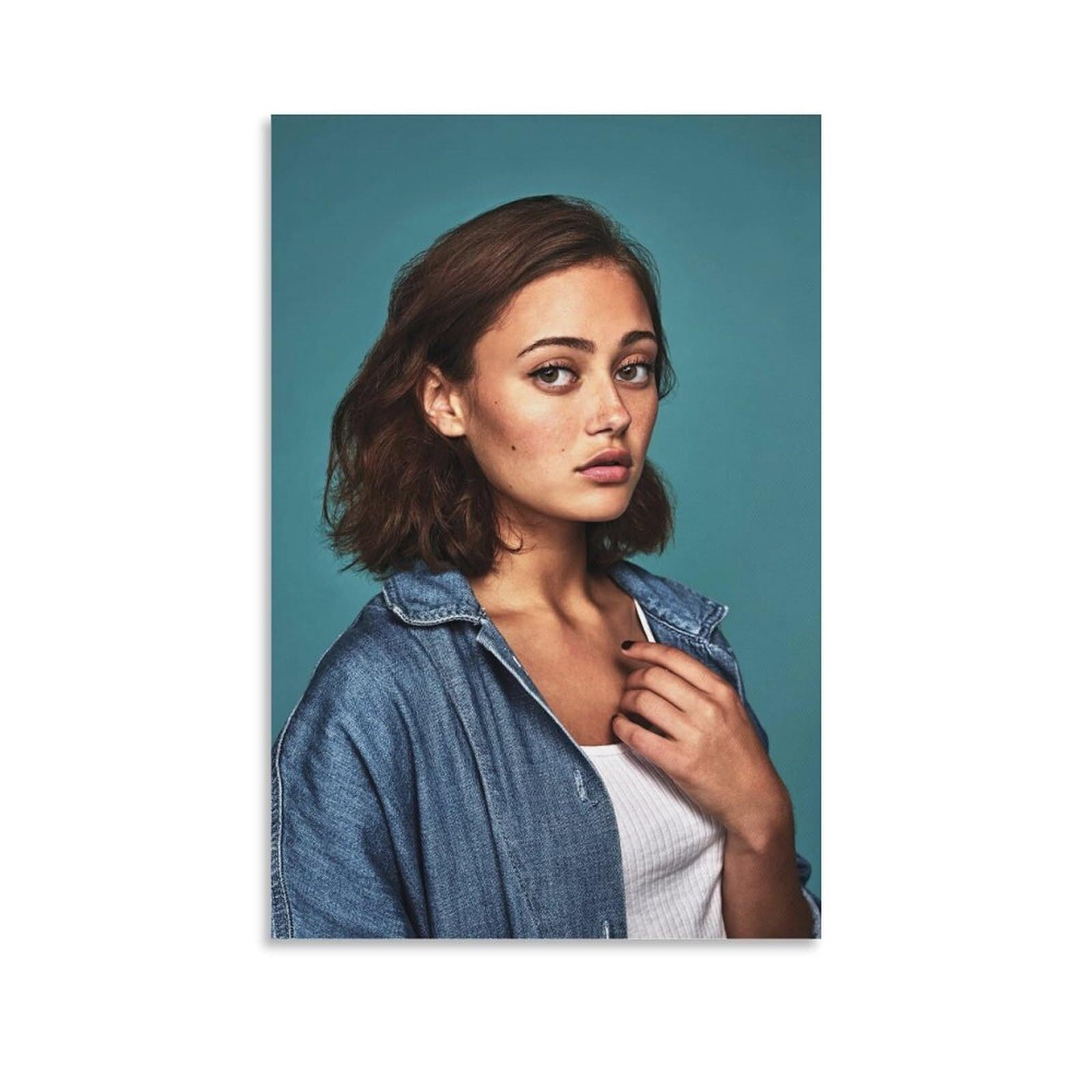 Ella Purnell Poster Sexy Actress (4) Painting On Canvas Wall Art Poster ...
