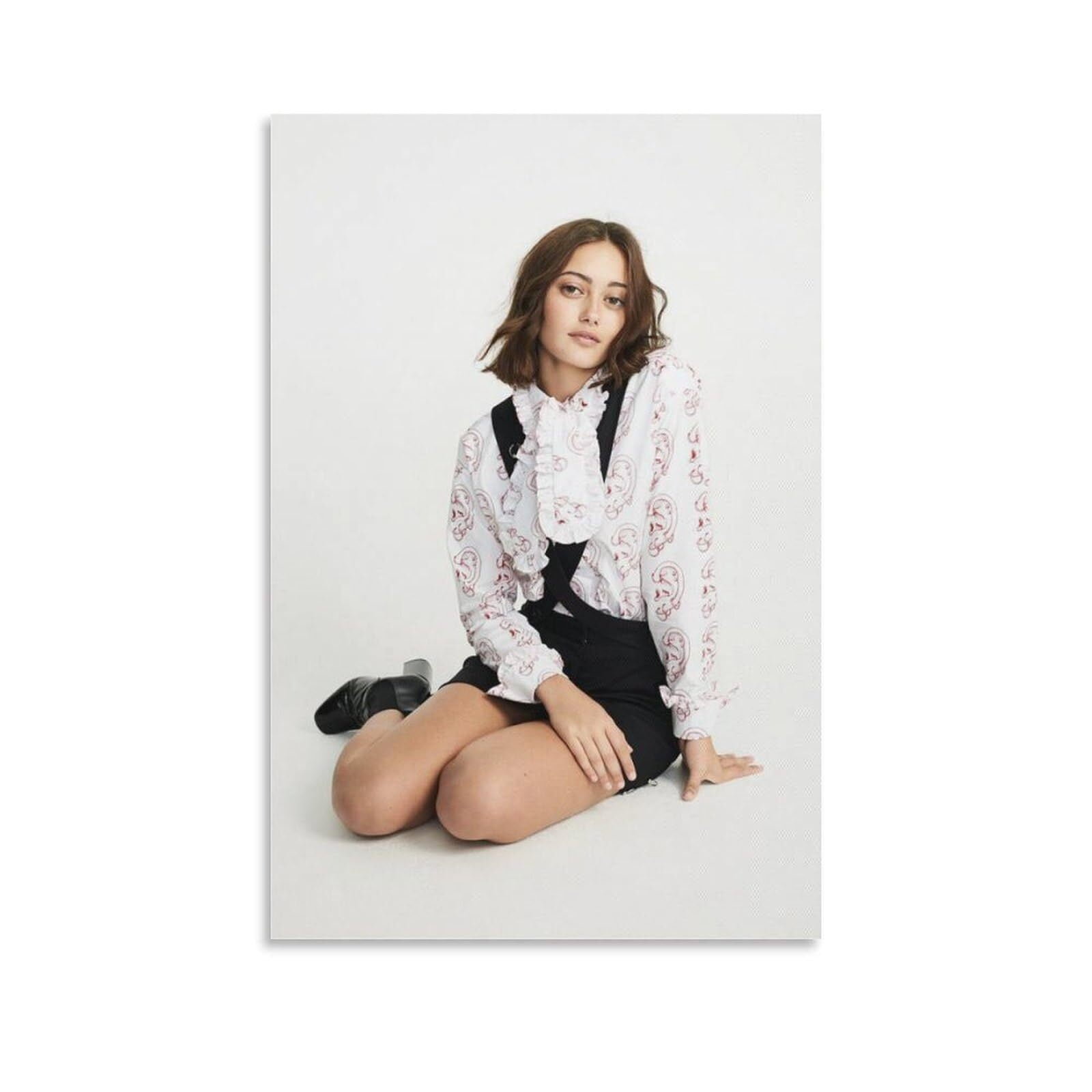 Ella Purnell Poster Sexy Actress (8) Print Photo Art Painting Canvas ...