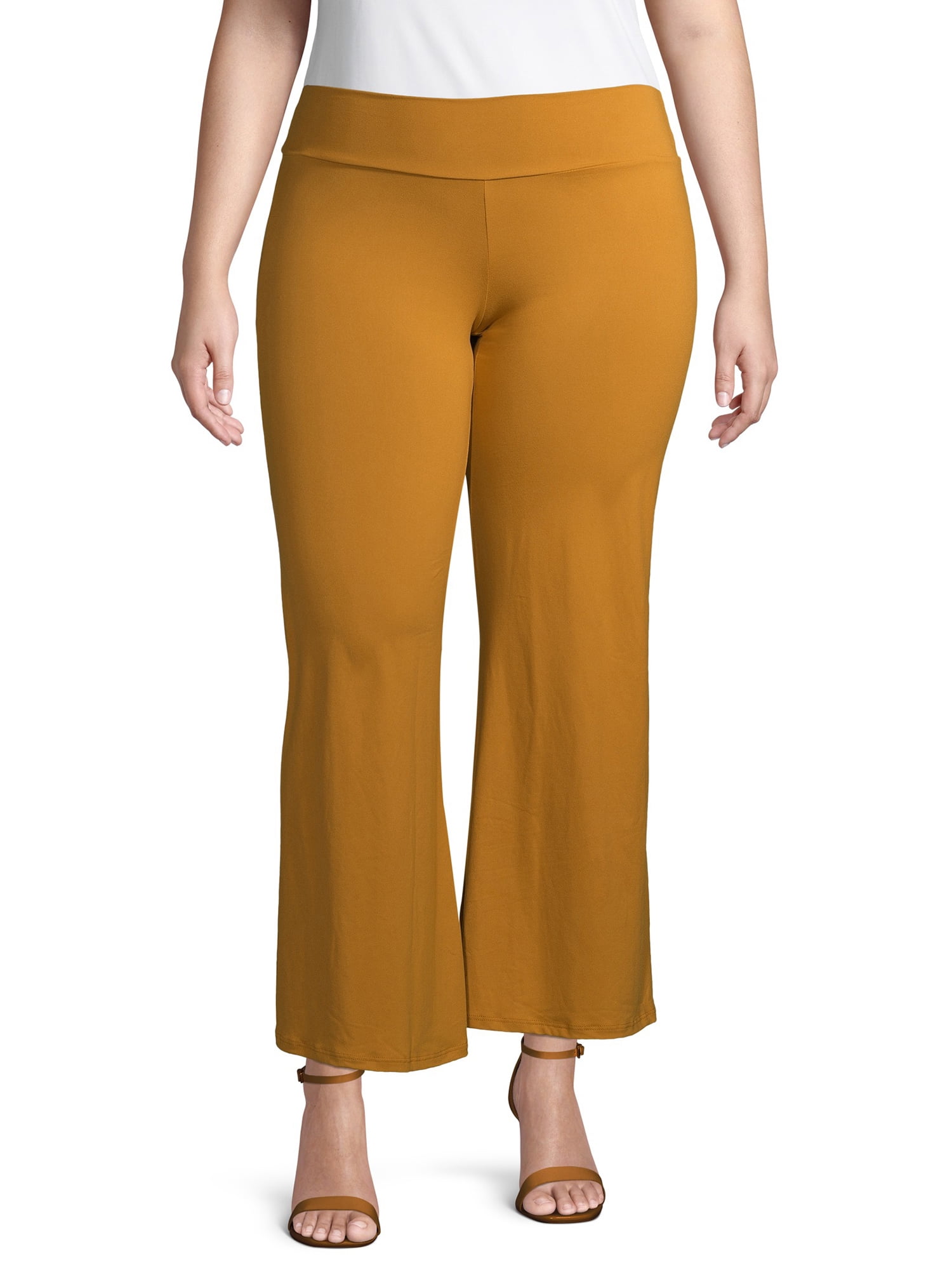 Ella Samani Women's Plus Size Palazzo Pants - Walmart.com