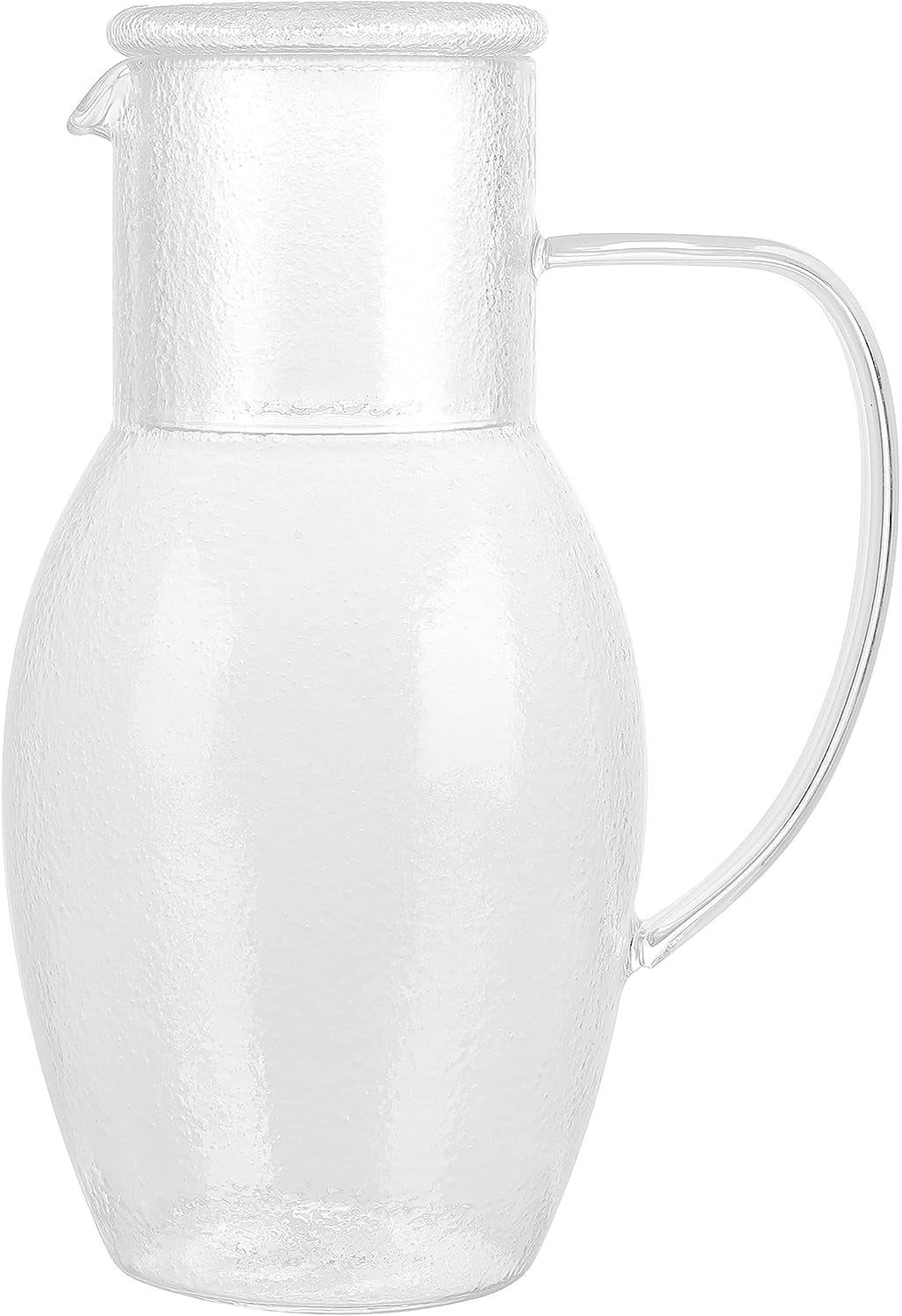 Elle Decor Bedside Pitcher Set, 44-Ounce Carafe with Cup Tumbler ...