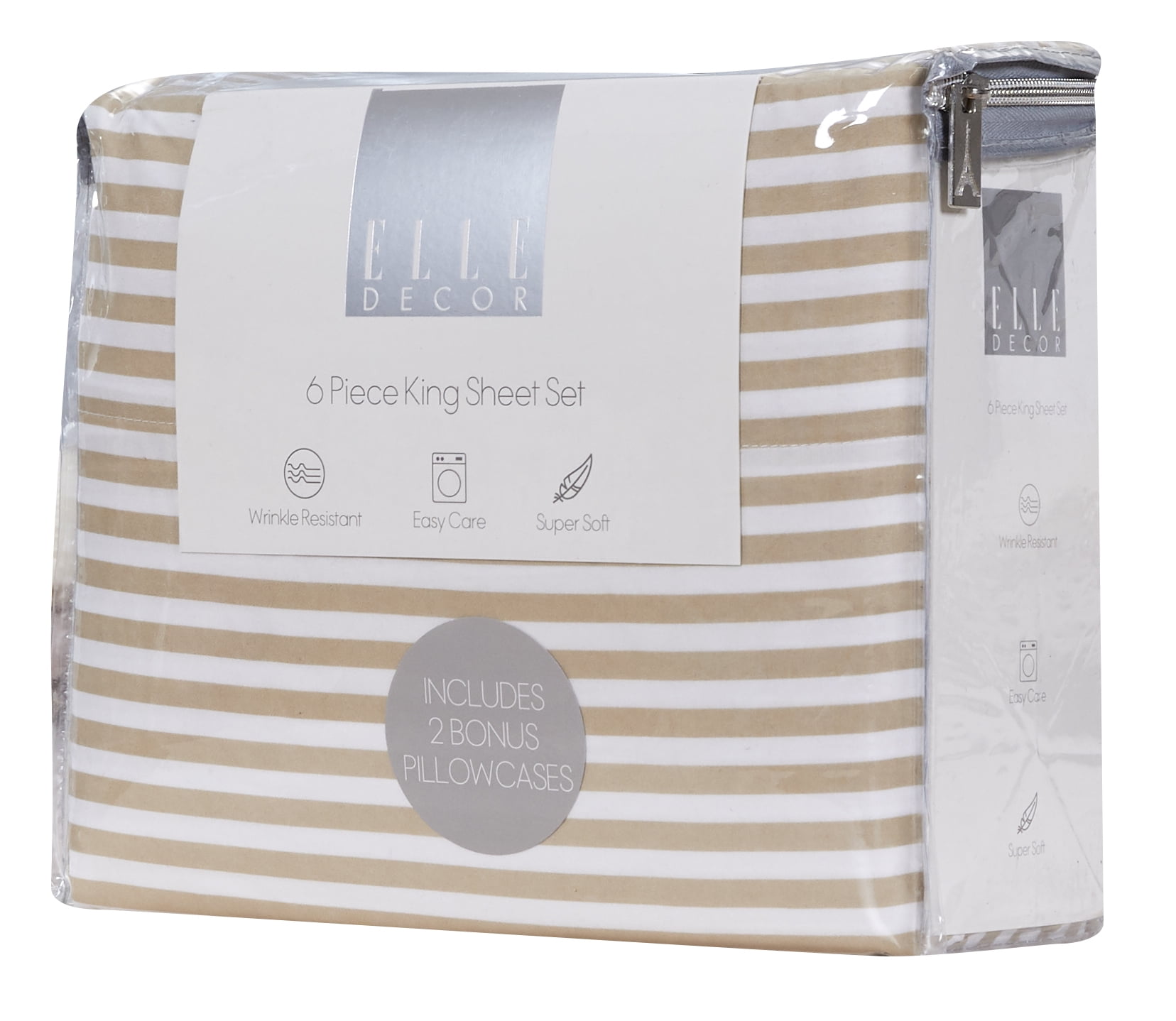 Elle Decor Printed Pattern 6-Piece Ultra Soft Breathable Printed ...