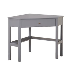 Space Saver Bamboo Corner Writing Desk with Simple Desktop - Walmart.com