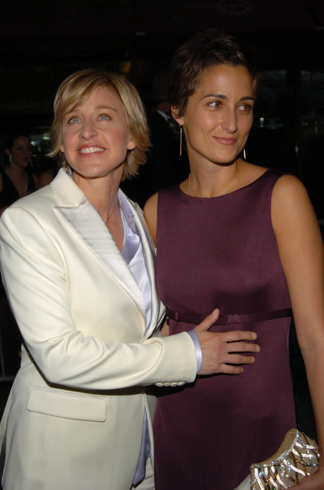 Ellen Degeneres And Girl Friend, Alexandra Hedison Arrives On The Red ...