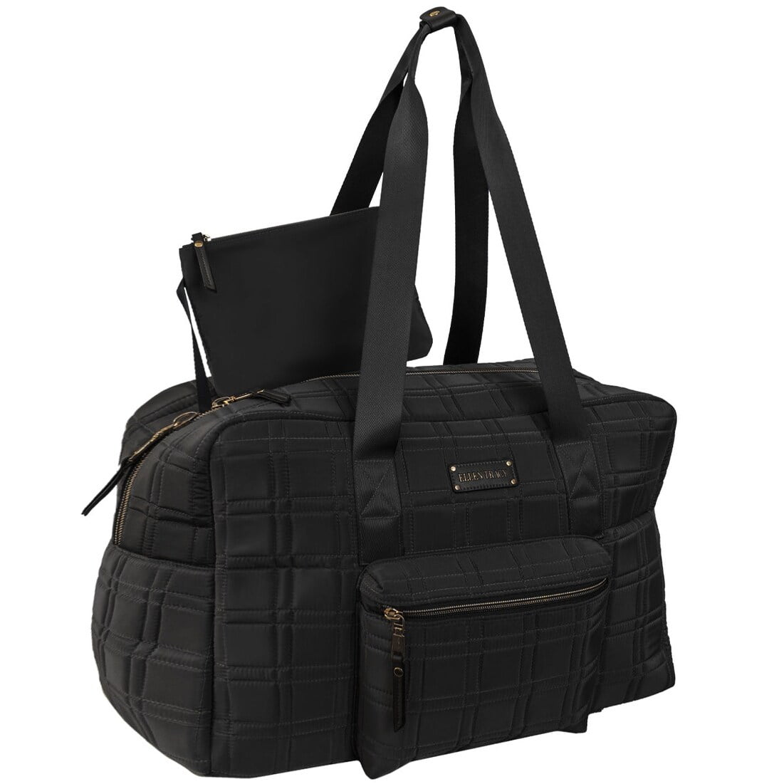 Ellen Tracy Square Quilted Duffel Bag - Walmart.com