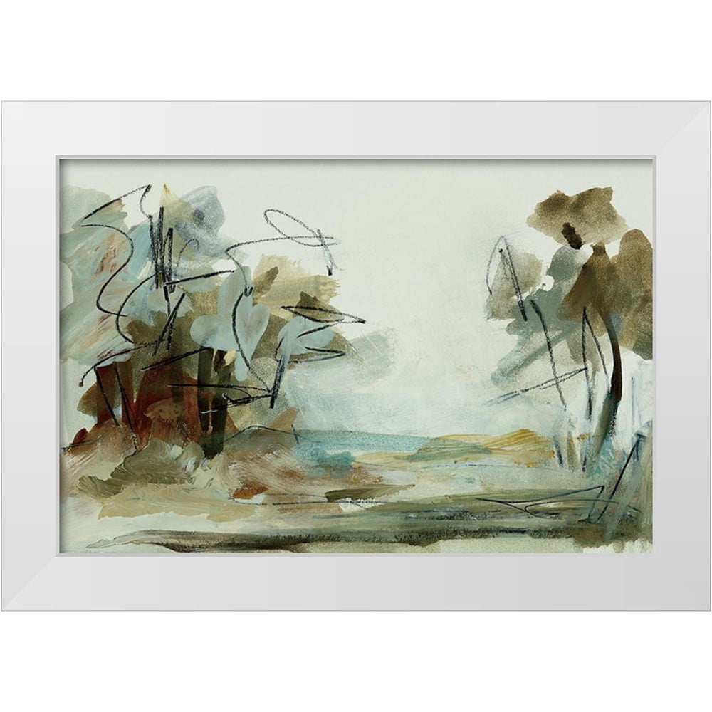 Ellens, Jacqueline 24x17 White Modern Wood Framed Museum Art Print ...