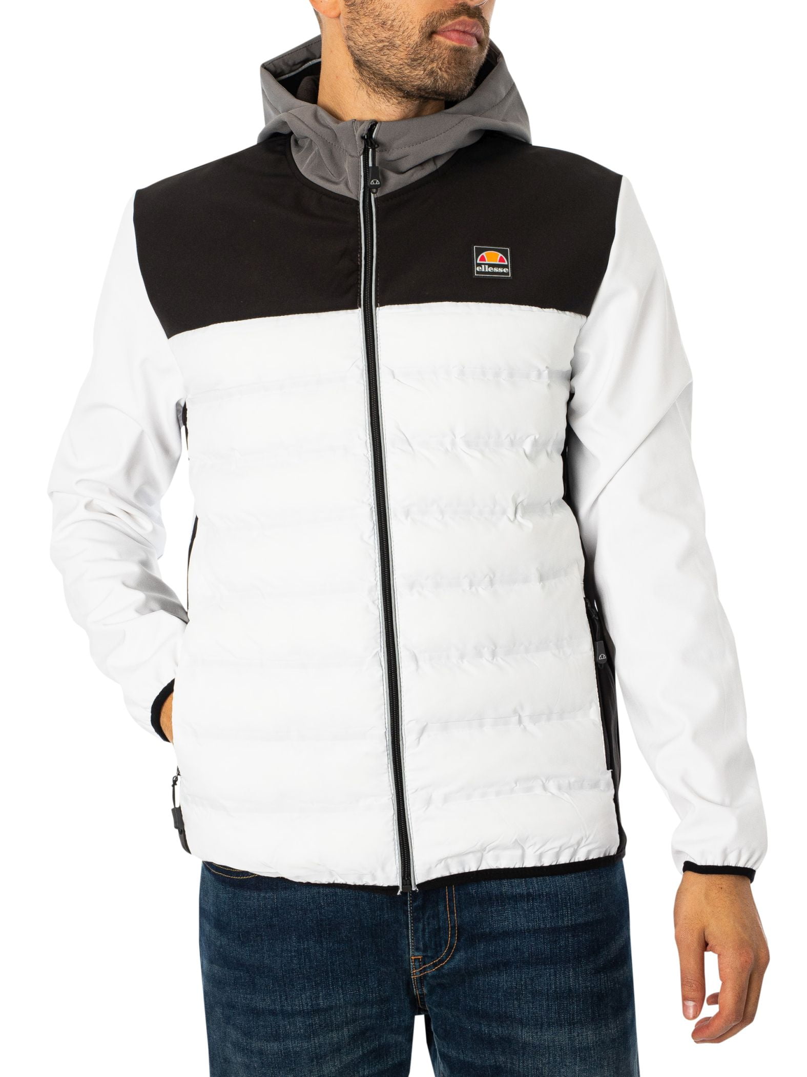 Ellesse Lorato Jacket, White - Walmart.com