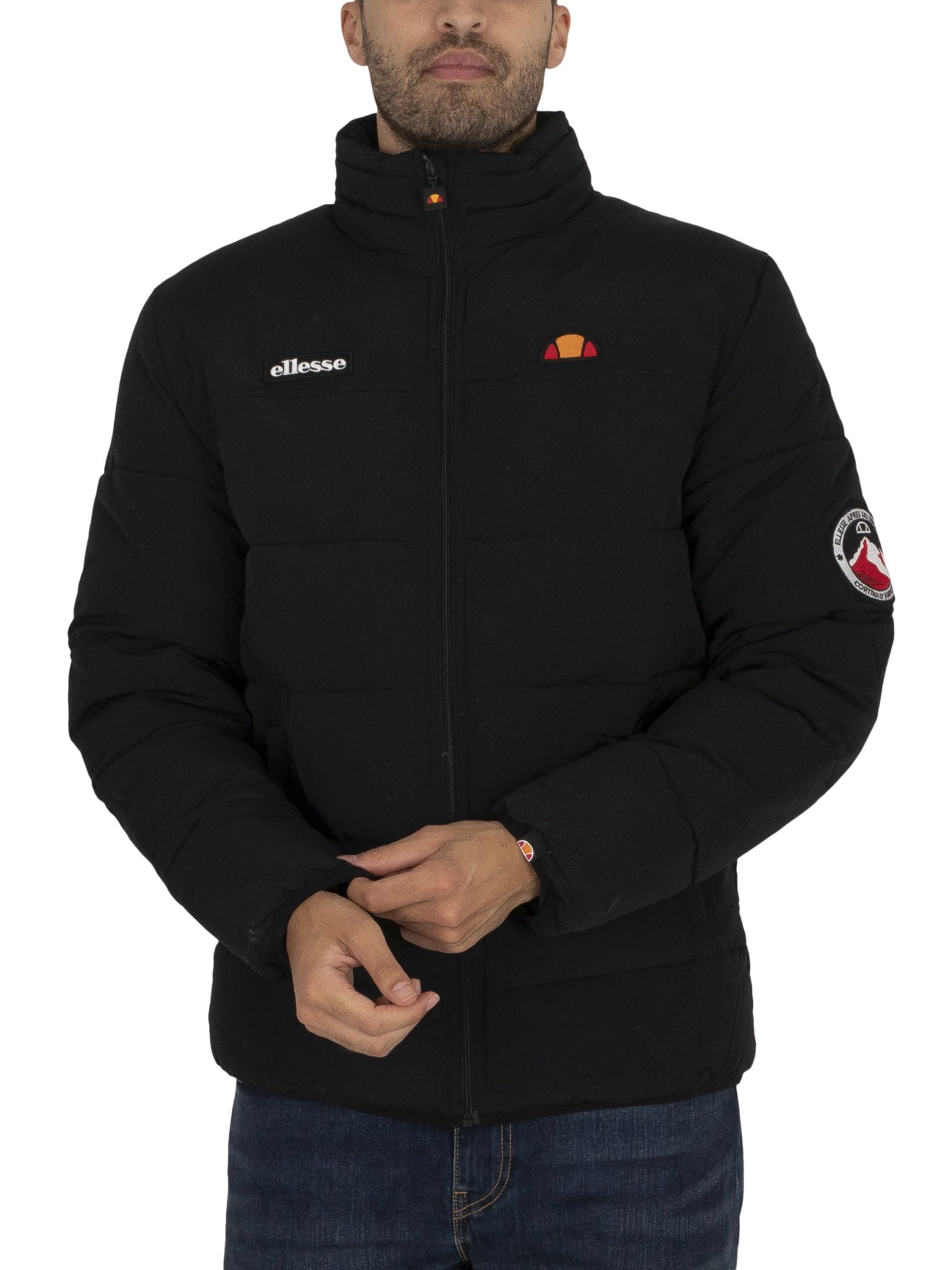 Ellesse Nebula Puffer Jacket, Black - Walmart.com