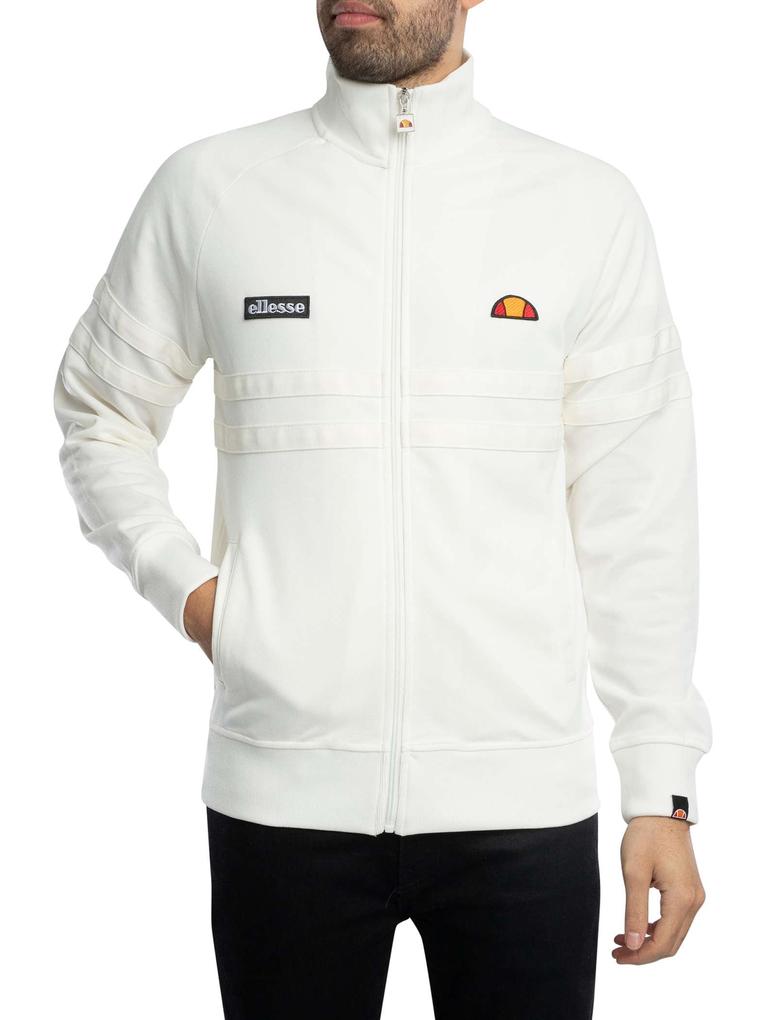 Ellesse Rimini Track Jacket, White - Walmart.com