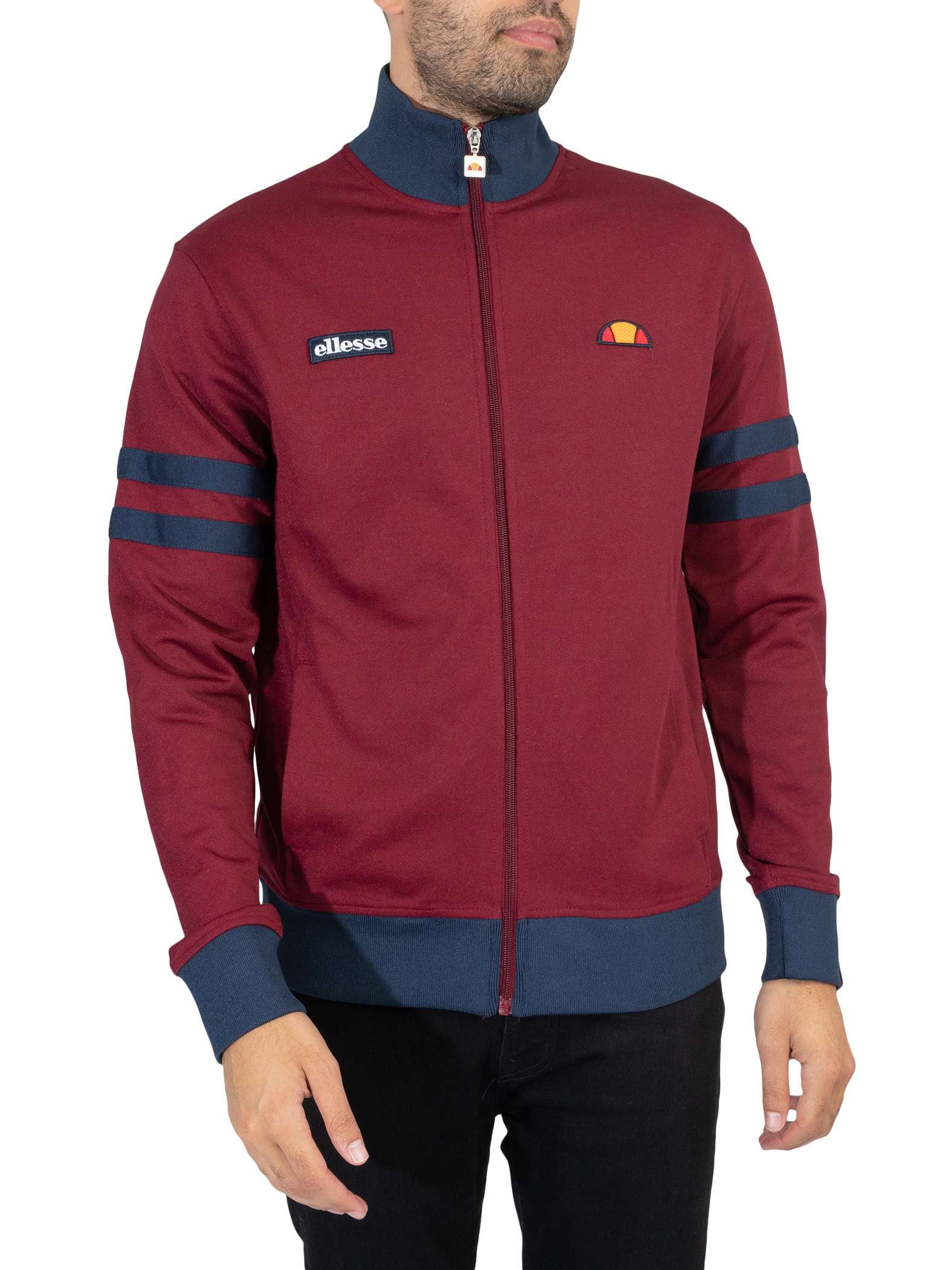 Ellesse Roma Track Jacket, Red - Walmart.com