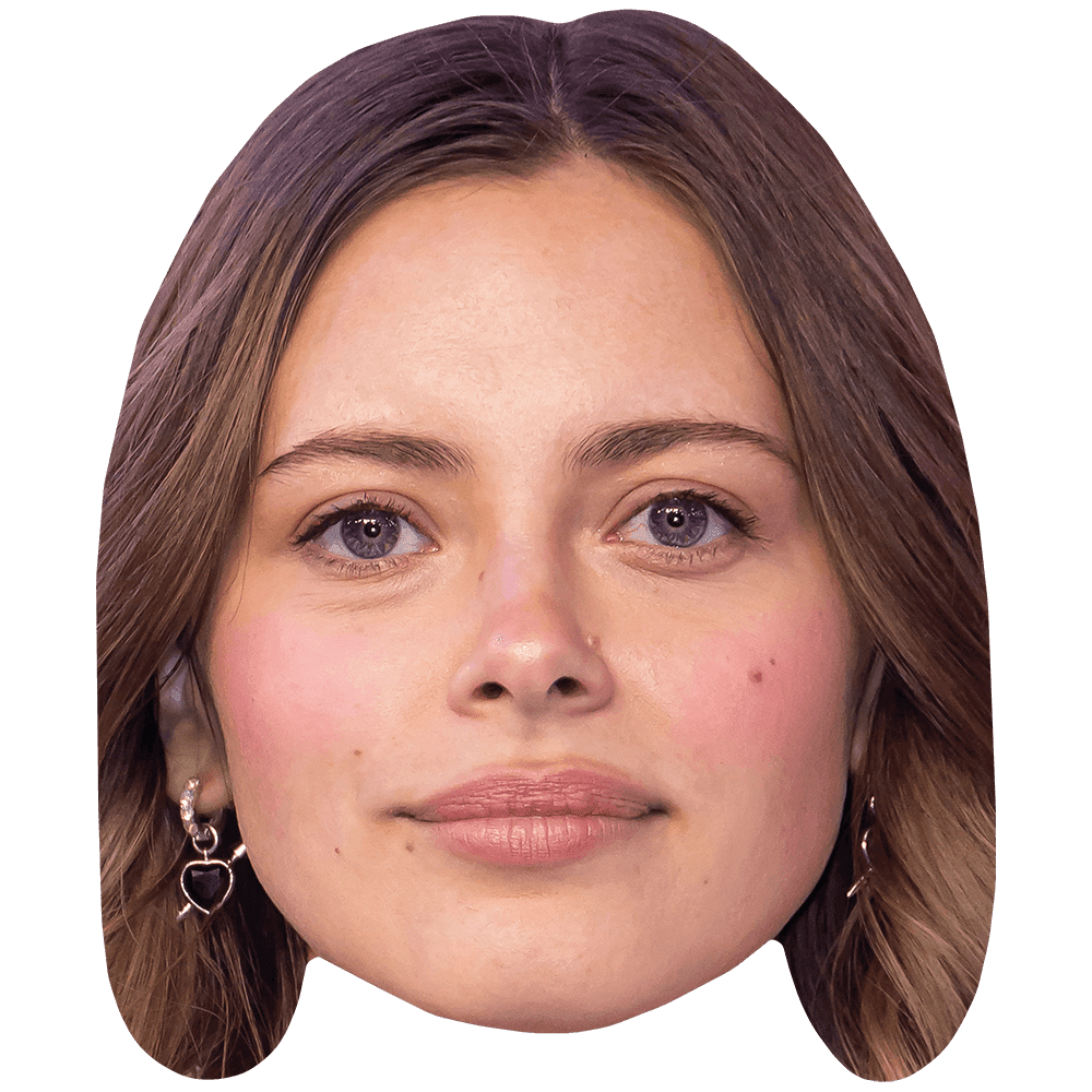 Elli Muller Osborne (Smile) Celebrity Mask, Flat Card Face, Fancy Dress ...