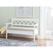 Modway Render Storage Bench in Charcoal - Walmart.com