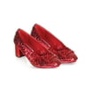 Sparkly Glitter Heels - Womens Red Sequin Shoes - Walmart.com