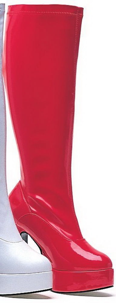 Ellie Shoes ChaCha Women's Costume Boots, Red: Size 7 Female - Walmart.com