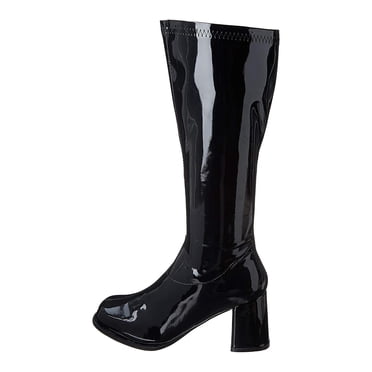 Gogo White Boots Women's Adult Halloween Costume Accessory - Walmart.com