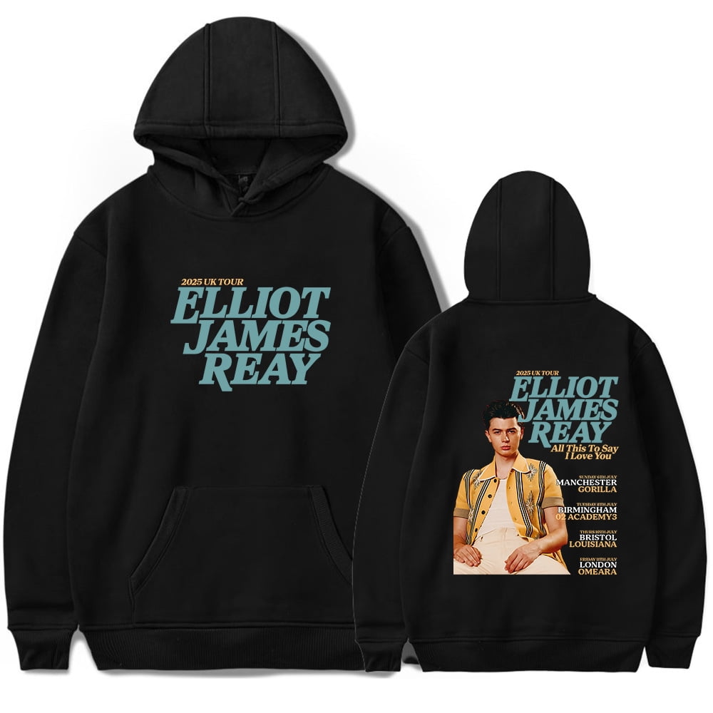 Elliot James Reay Tour Merch Hoodie Sweatshirt Streetwear Unisex Y2K ...