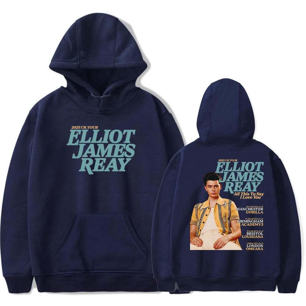 Elliot James Reay Tour Merch Hoodie Sweatshirt Streetwear Unisex Y2K ...