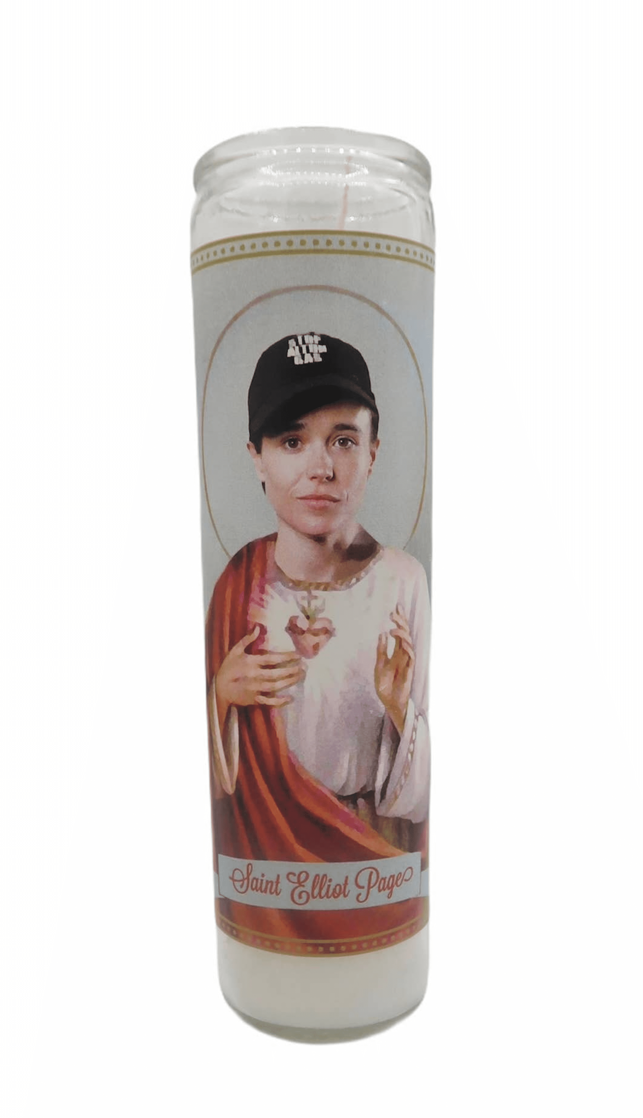 Elliot Page Devotional Prayer Saint Candle[ ] - Walmart.com