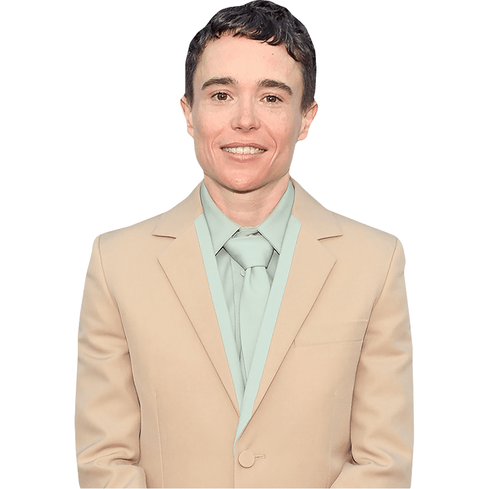 Elliot Page (Suit) Half Body Buddy Cutout - Walmart.com