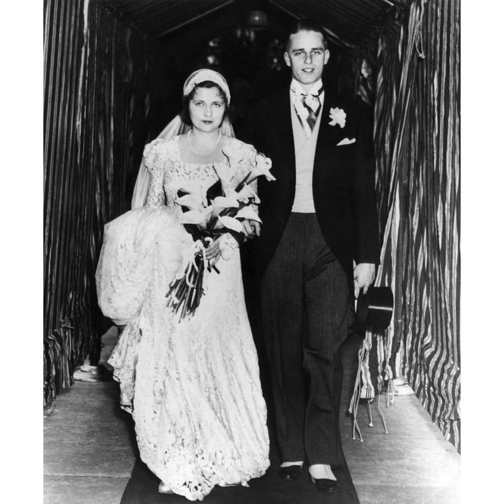 Elliot Roosevelt Married Elizabeth Browning Donner History (24 x 36 ...