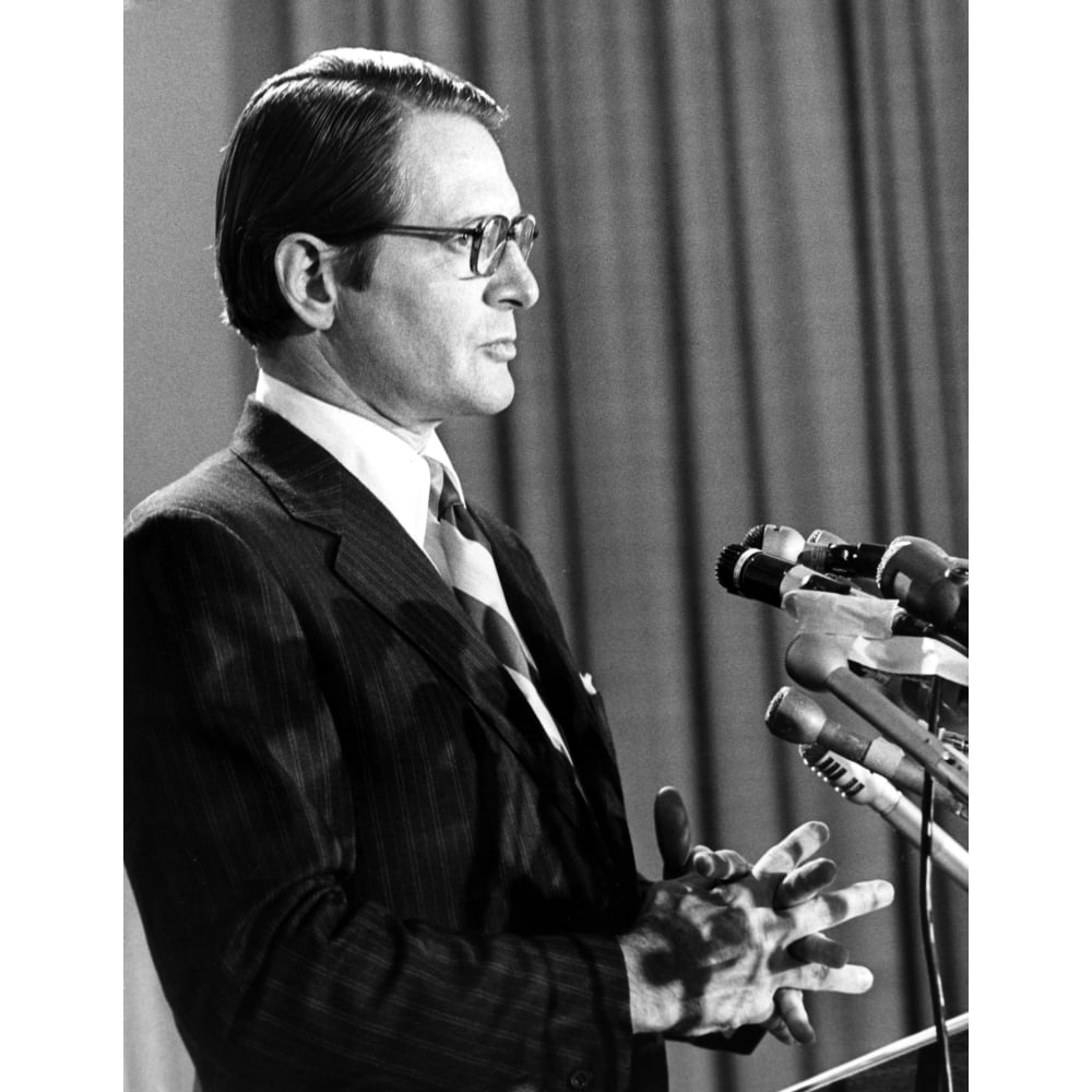 Elliott Richardson At Press Conference Addressing His Appointment By ...