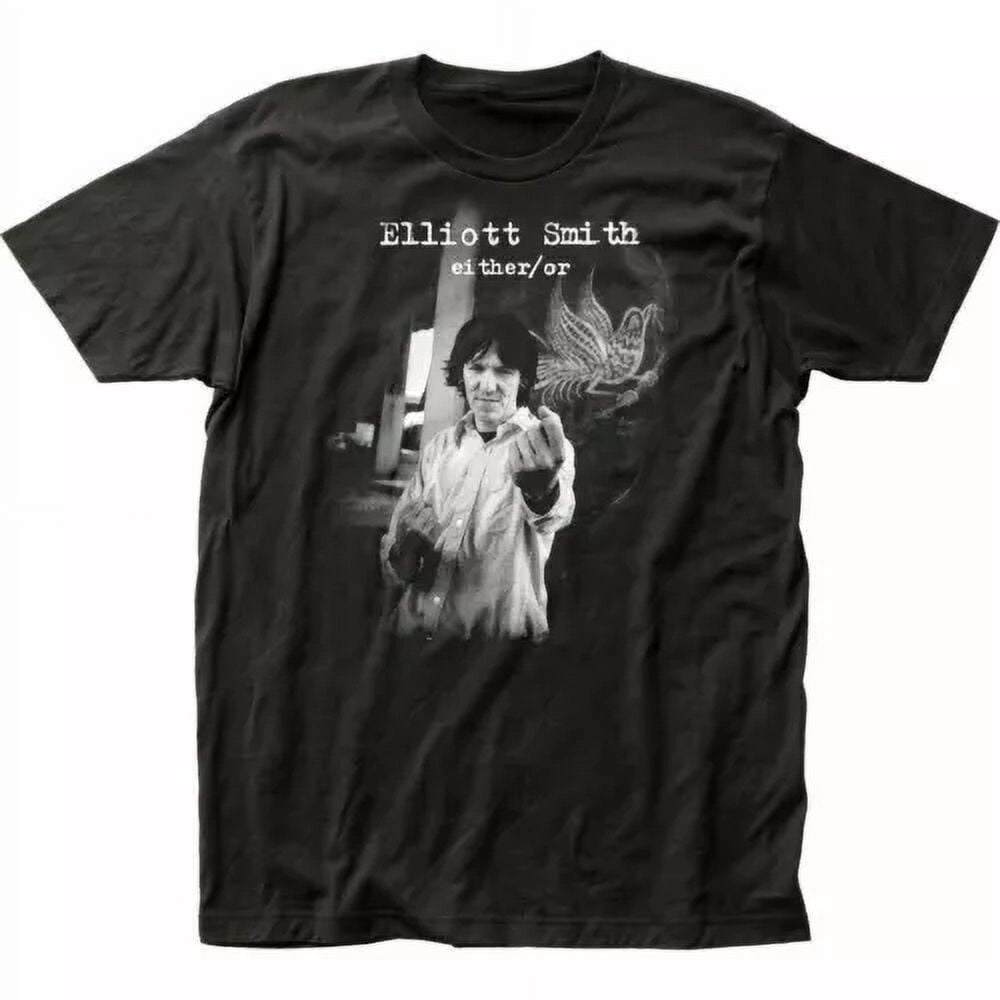 Elliott Smith Either Or T Shirt Mens Licensed Rock N Roll Retro Classic ...