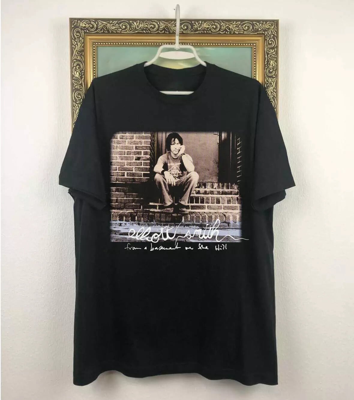 Elliott Smith From a Basement on the Hill Cotton Men Women Shirts All ...
