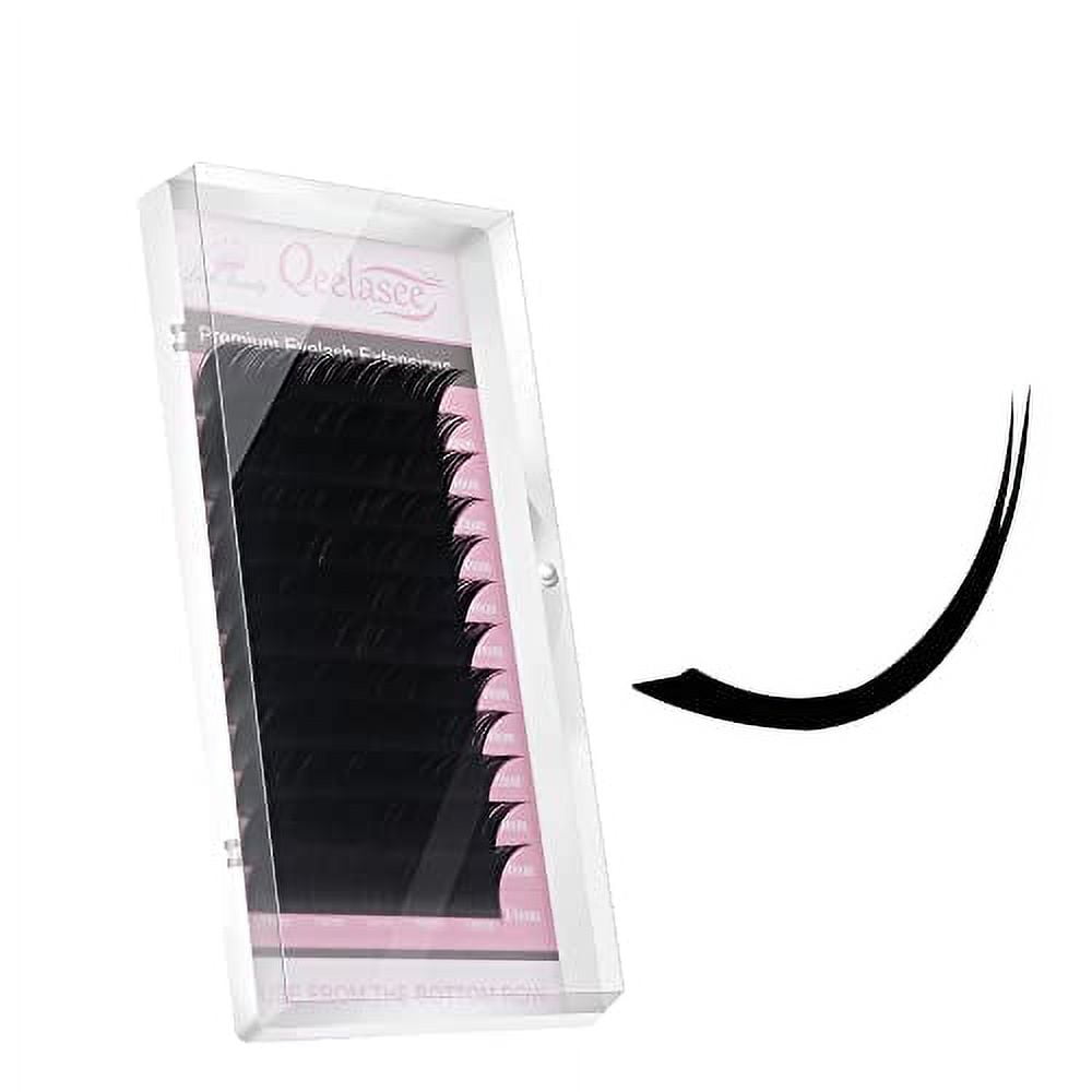 Ellipse Eyelash Extension 0.20 CC Curl 13mm Flat Eyelashes False Mink ...