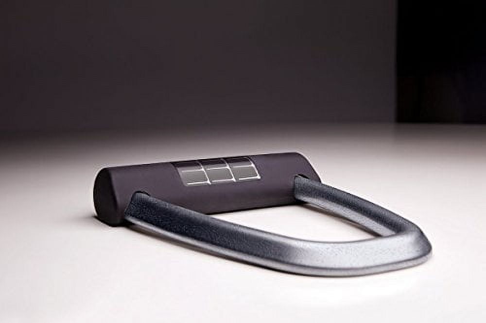 Ellipse Keyless Smart Bike Lock with Theft Detection, Charcoal Grey ...