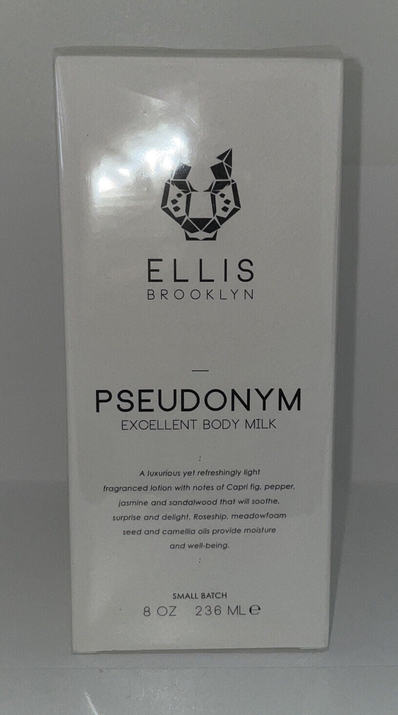Ellis Brooklyn PSEUDONYM Excellent Body Milk, 8oz, Sealed Box - Walmart.com