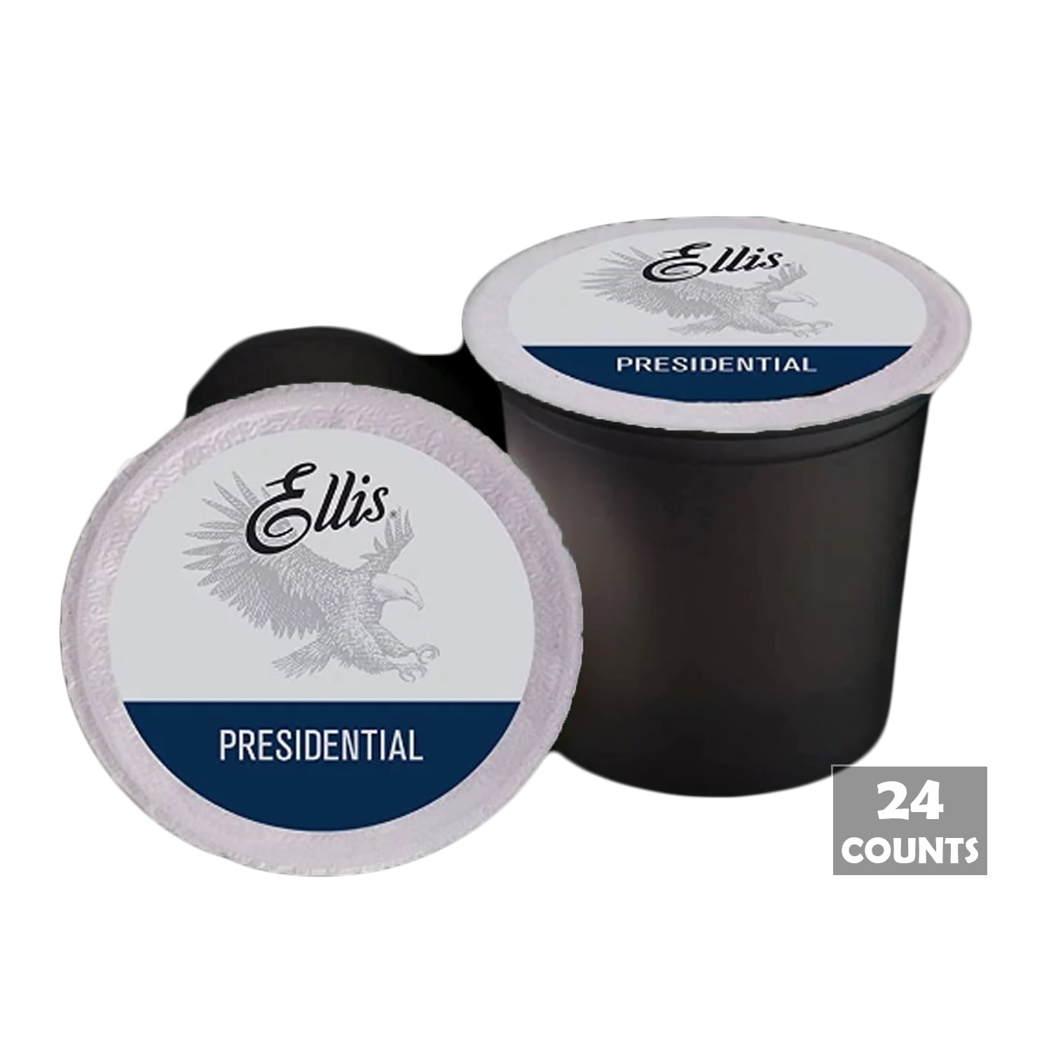 Ellis Coffee Presidential Blend kCups - 24 Count for Office - Walmart ...