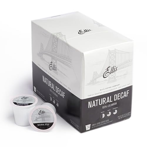 Ellis Coffee - Natural Decaf - Medium Roast - Single Serve Coffee Pods ...
