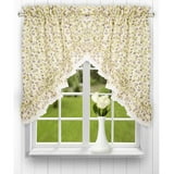 Ellis Curtain Clarice High Quality 2-Piece Leafy Branch Patterned ...