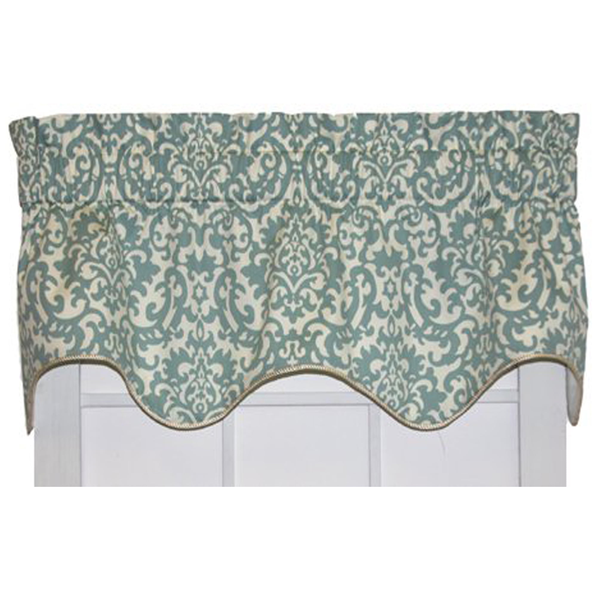 Ellis Curtain - Duncan Damask Print High-Quality Duchess Filler Lined ...