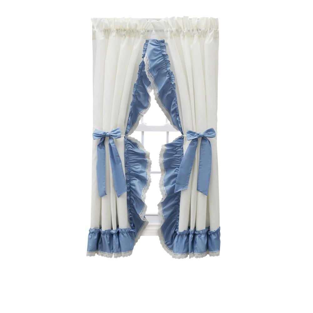 Ellis Curtain Madelyn Ruffled Victorian Priscillas 1.5" Rod Pocket ...