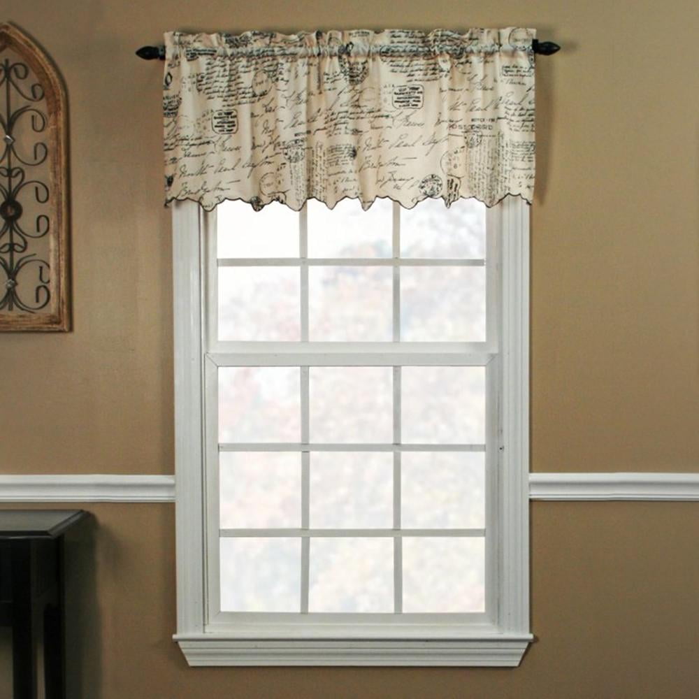 Ellis Curtain Script High Quality Room Darkening Solid Natural Classic ...