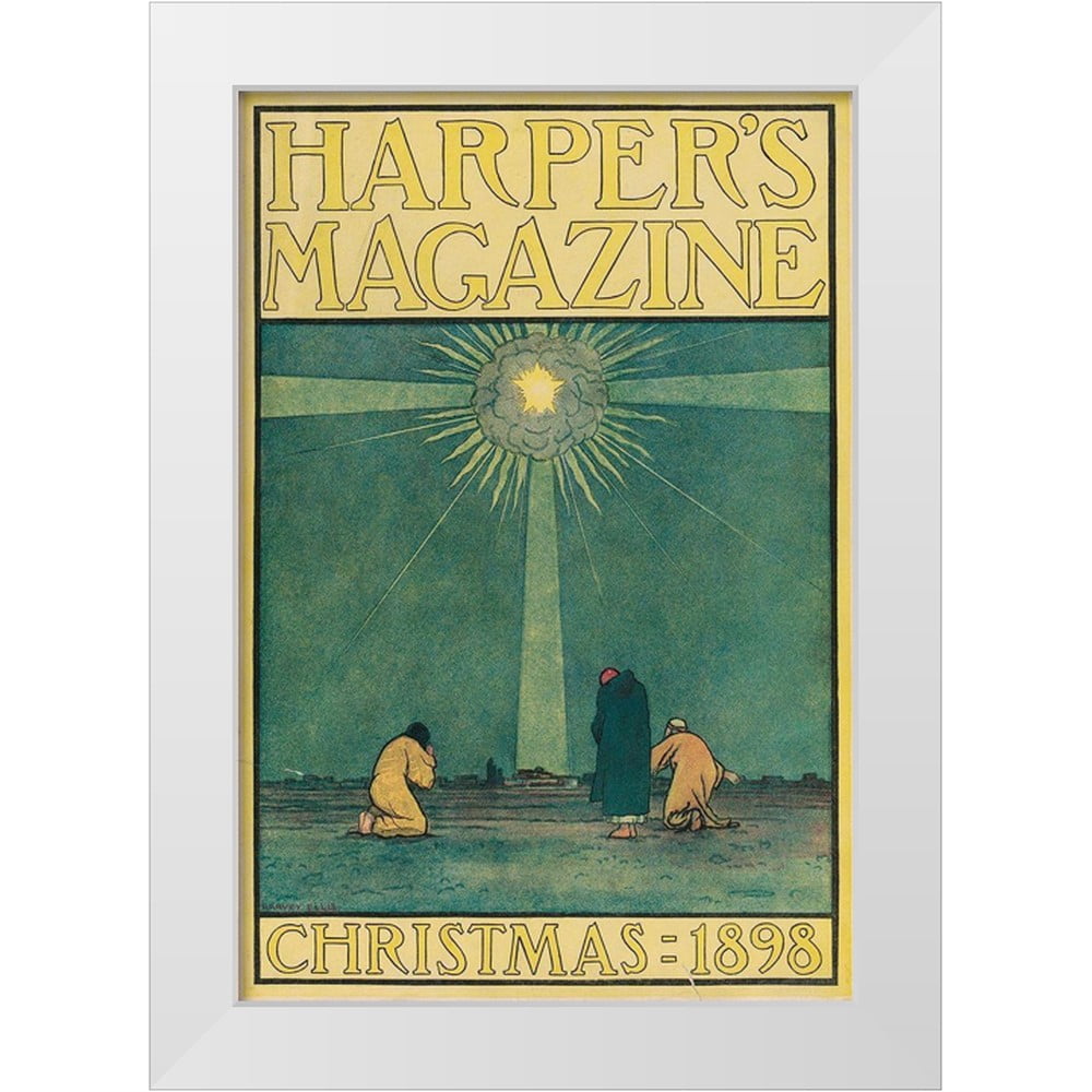 Ellis, Harvey 11x14 White Modern Wood Framed Museum Art Print Titled ...