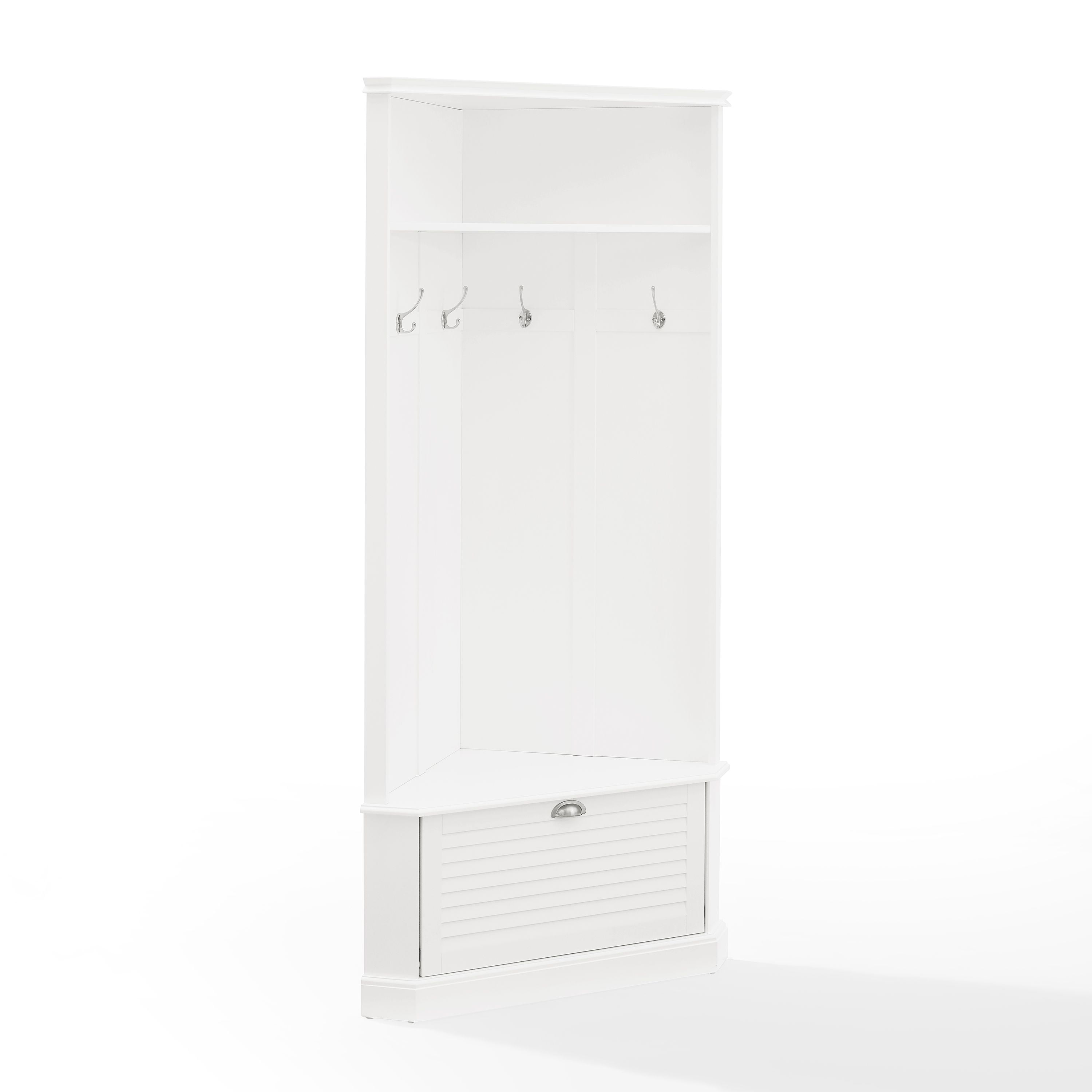 Ellison Corner Hall Tree White - Walmart.com