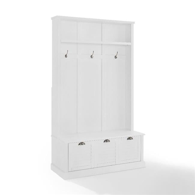 Ellison Hall Tree, White - Walmart.com