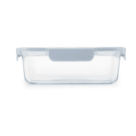 Ello Color Lock 5-Cup Glass Rectangle Food Storage Container - Walmart.com