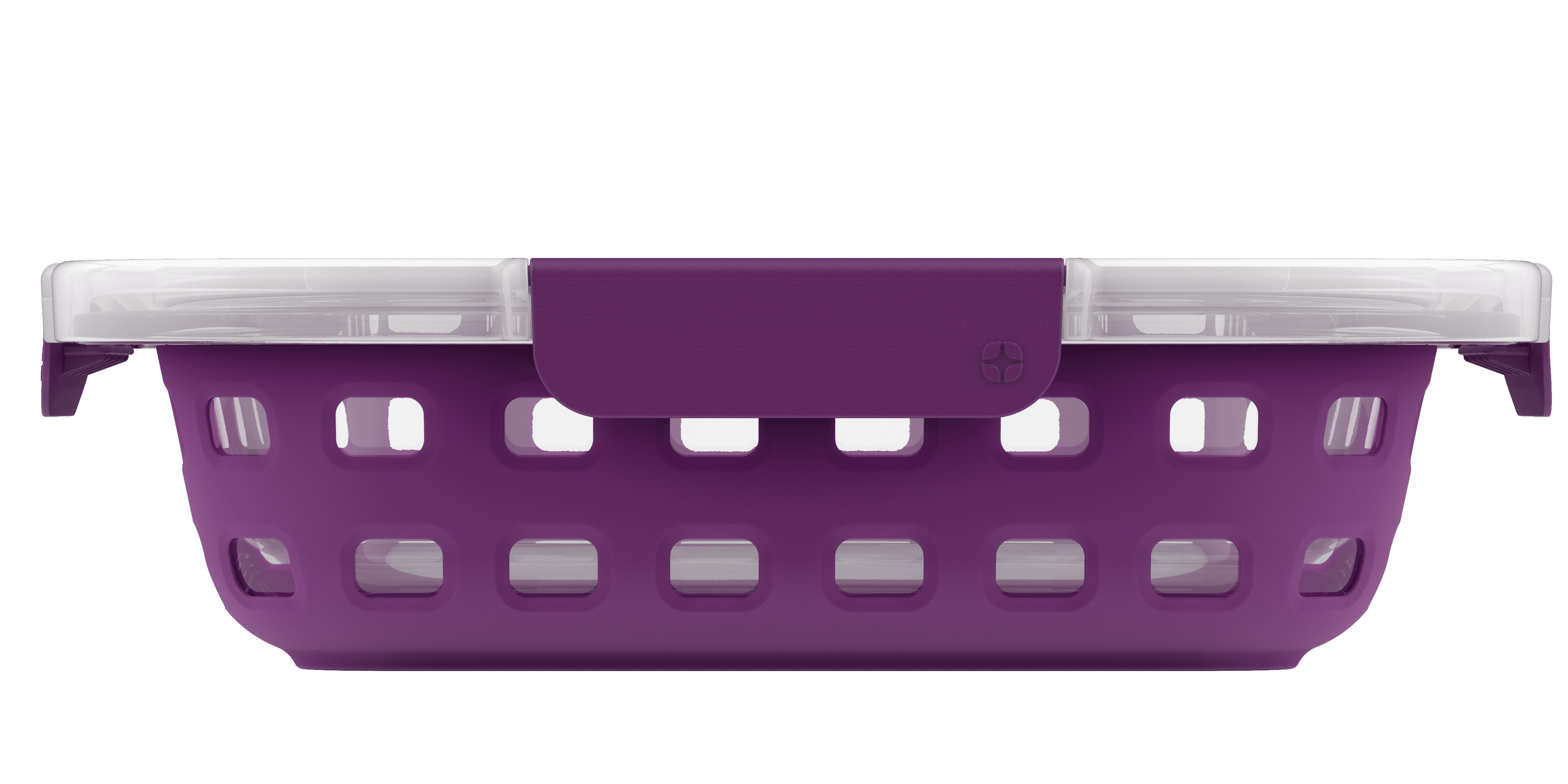 Ello Glass 2 Qt 8x8 Plum Purple Duraglass Baking Dish with Oven Safe ...