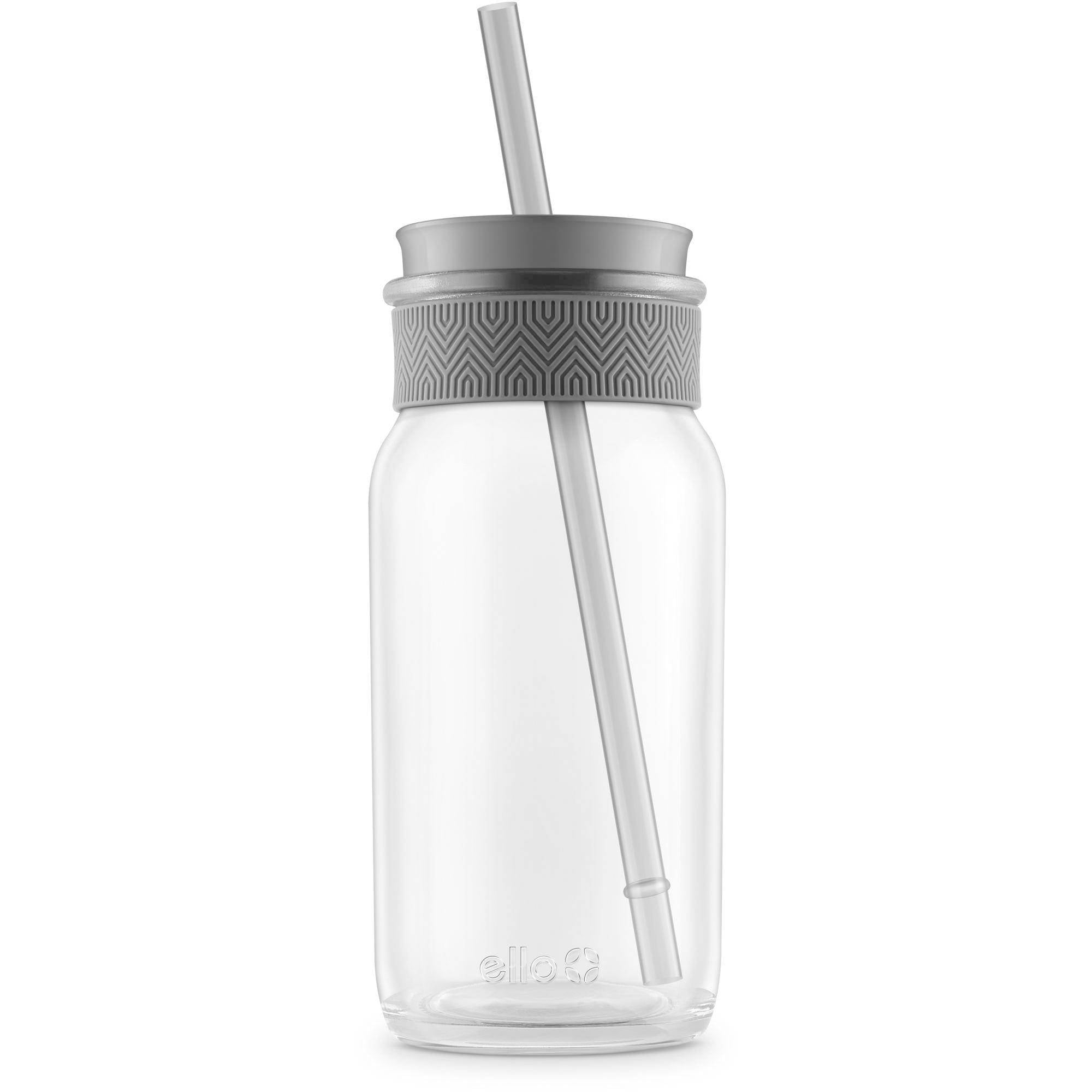 Ello Kella BPA-Free Glass Sipper with Straw, 20oz - Walmart.com