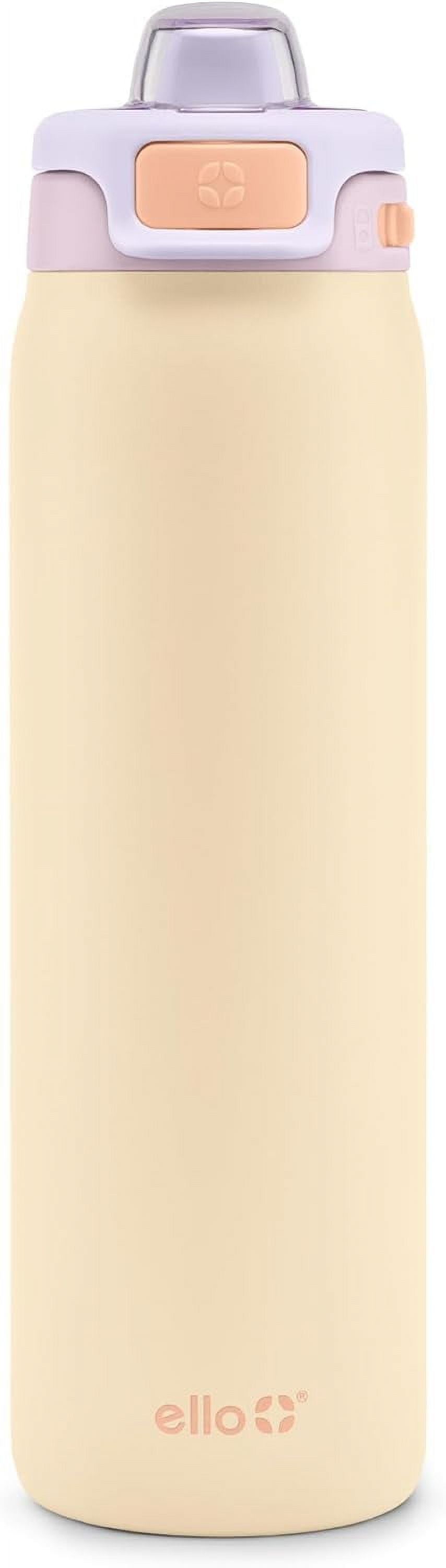 Ello Pop & Fill Stainless Steel Water Bottle with Quick Fill Technology ...