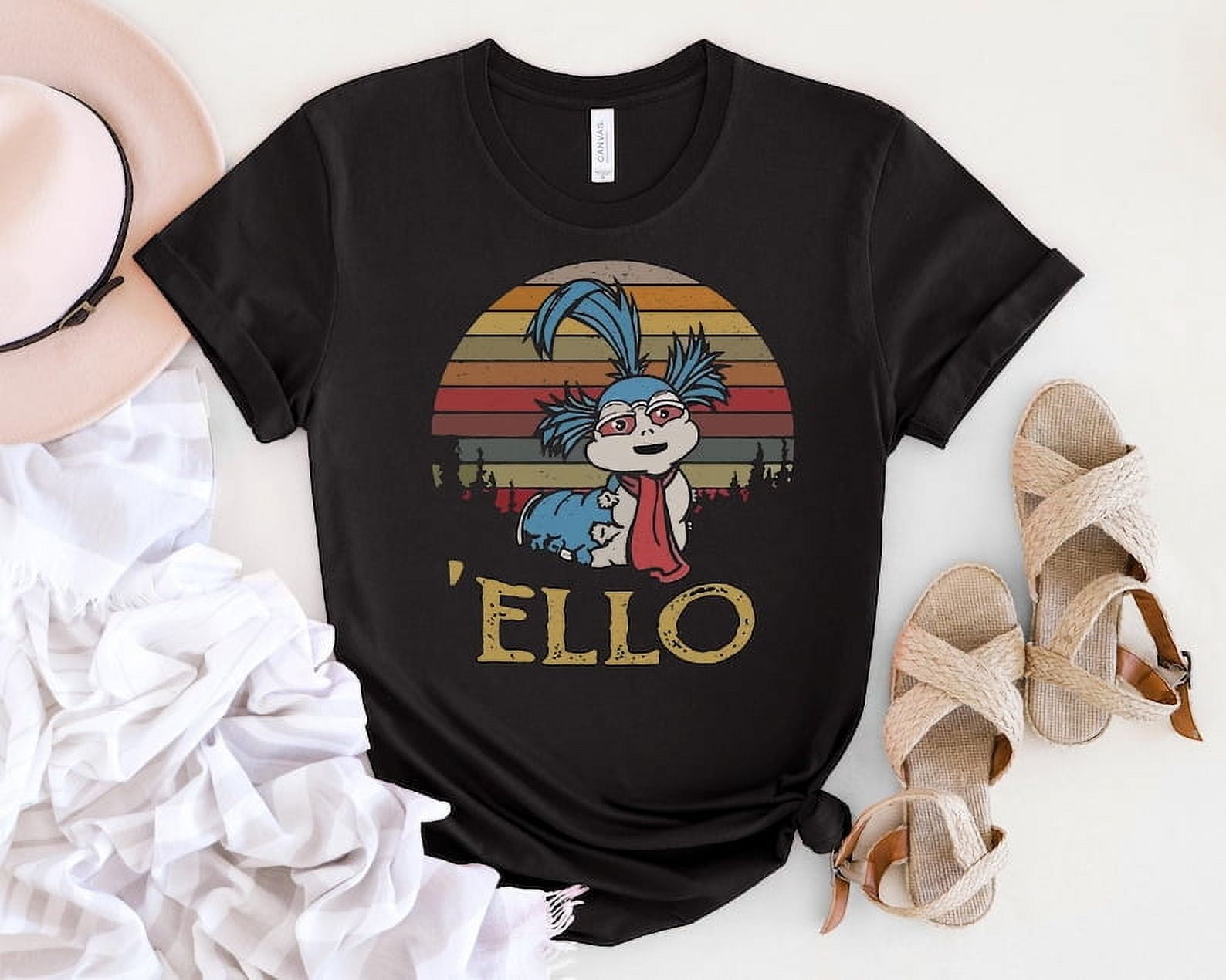 Ello Worm Labyrinth Retro Vintage T-Shirt, Labyrinth Shirt, Funny Ello ...