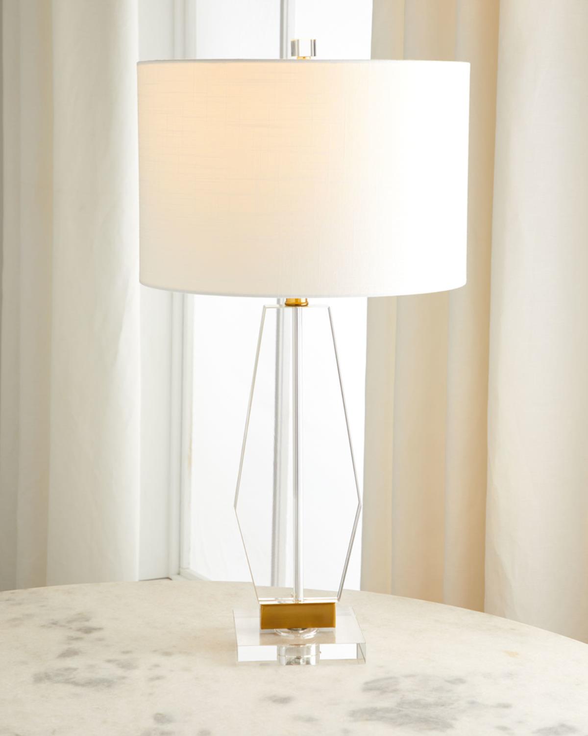 Elloise Table Lamp in Clear Crystal - Walmart.com