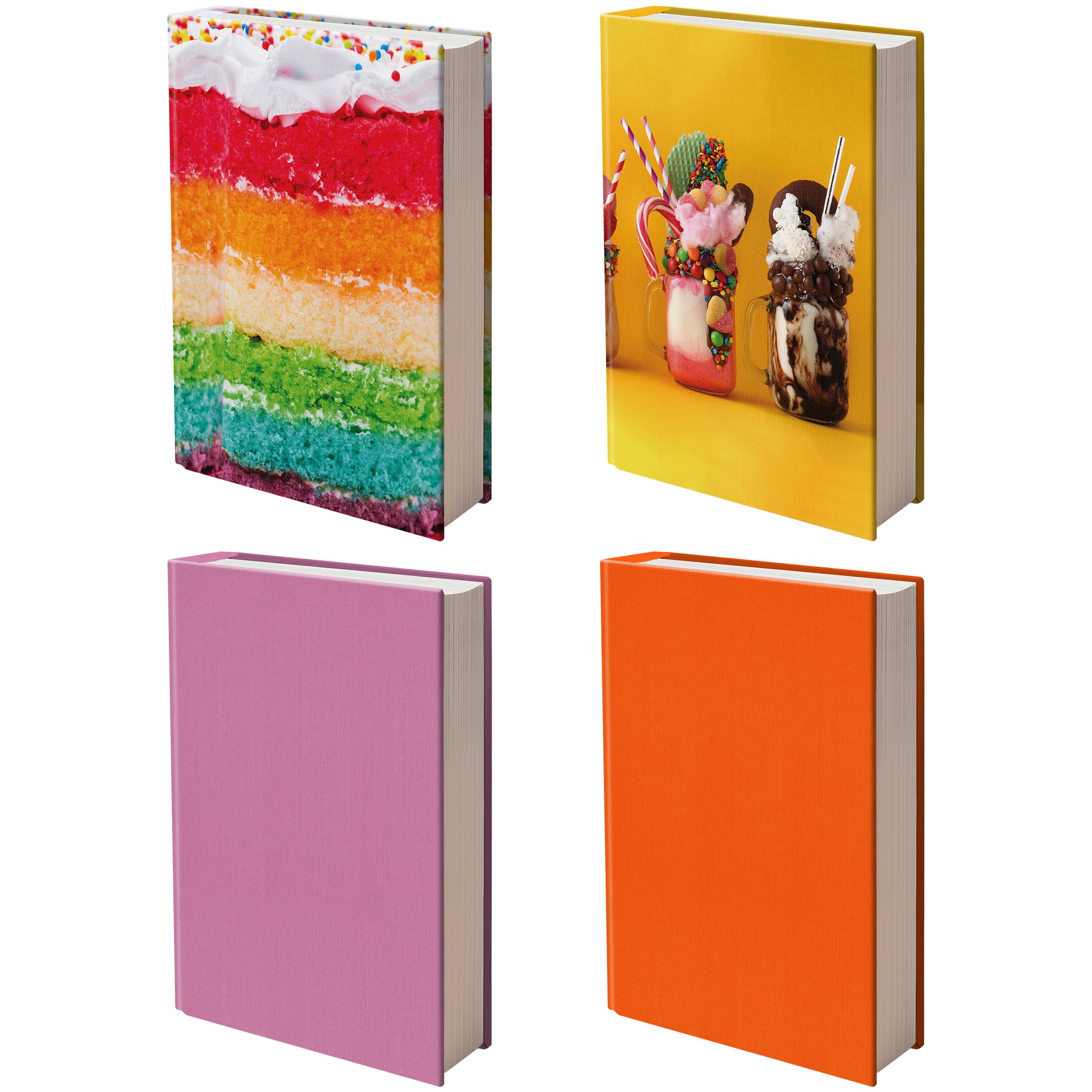 Ellopi 8" x 10" Stretchable Book Covers Cool Print or Solid Book Sox, 4 ...