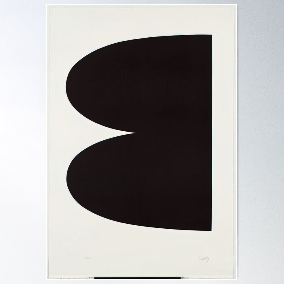 Ellsworth Kelly - Black From Suite Of Twenty-Seven Color Lithographs ...